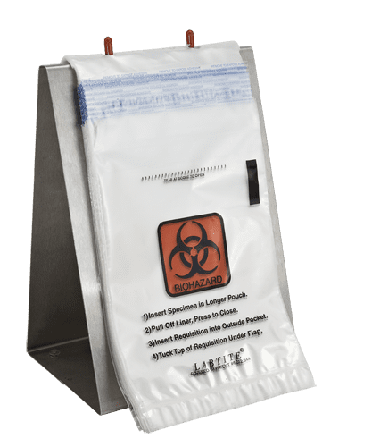 Absorbent Pads Adhesive Closure Specimen Bags Labtite Bags Specimen ...